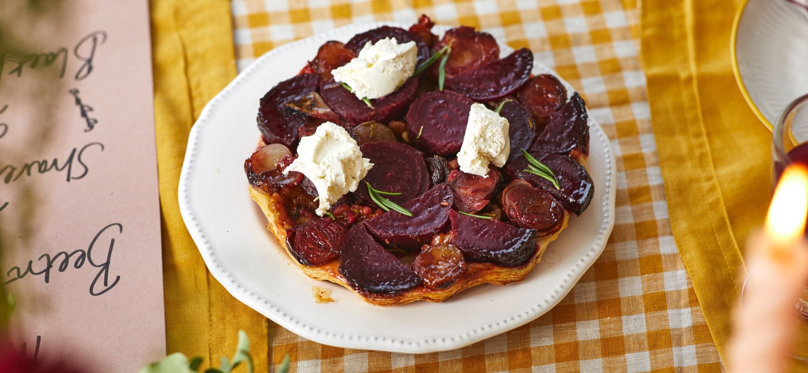 Mini Beetroot Tart Tatin Recipe | Piglet in Bed US