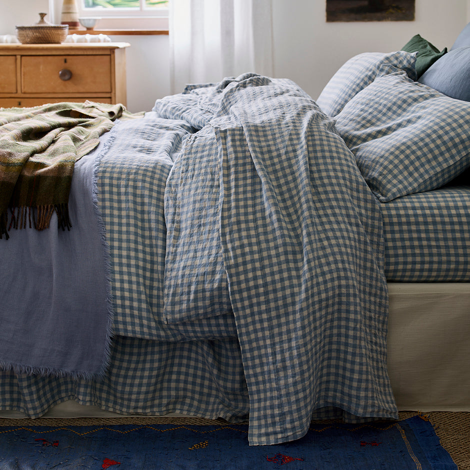 Gingham Bedding | Gingham Duvet Covers & Bedsheets | Piglet in Bed US