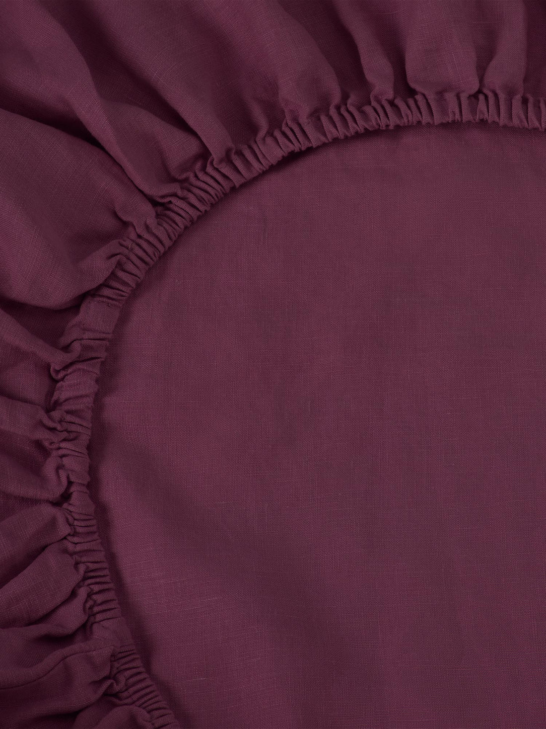 Berry 100% Linen Fitted Sheet | Piglet in Bed US