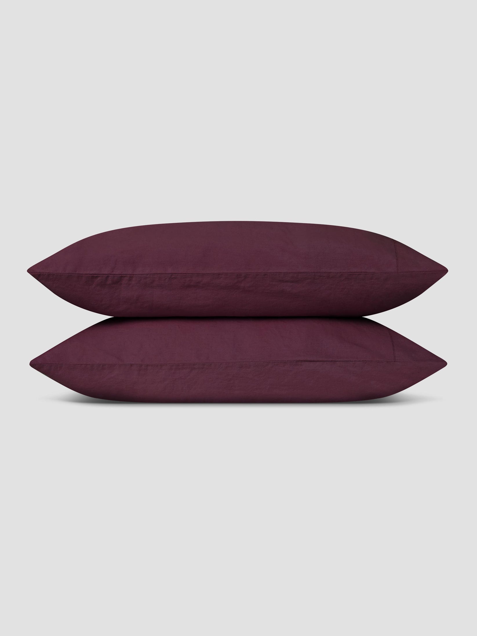 Berry 100% Linen Pillowcases (Pair) | Piglet in Bed US
