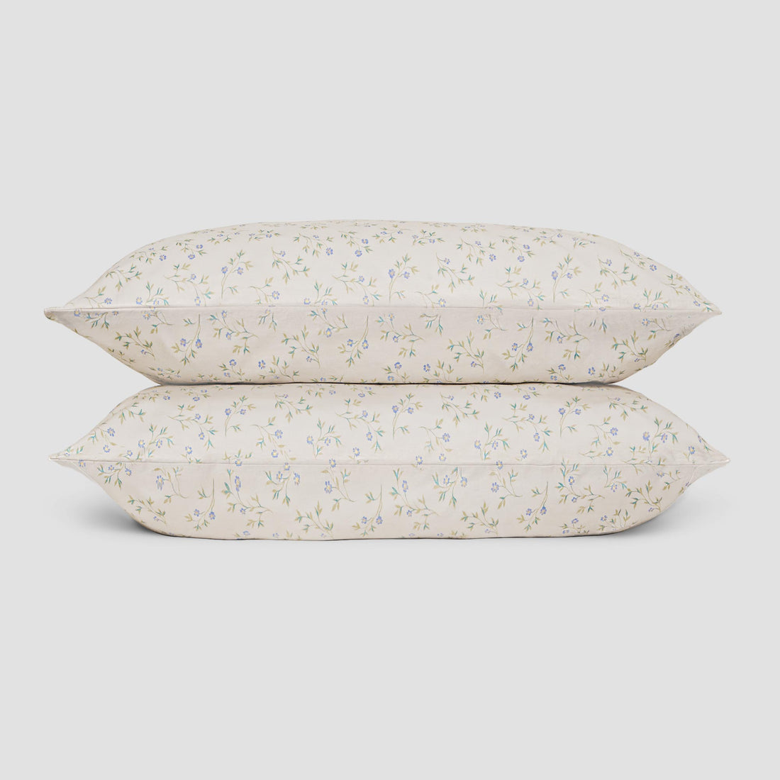 Spring Sprig Cotton Pillowcases (Pair) | Piglet in Bed US