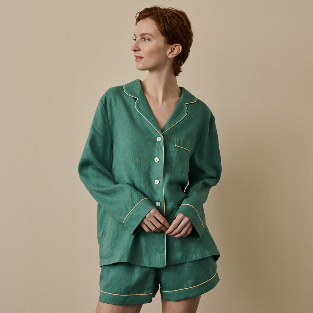 Linen pajamas & linen PJ sets | Piglet in Bed US