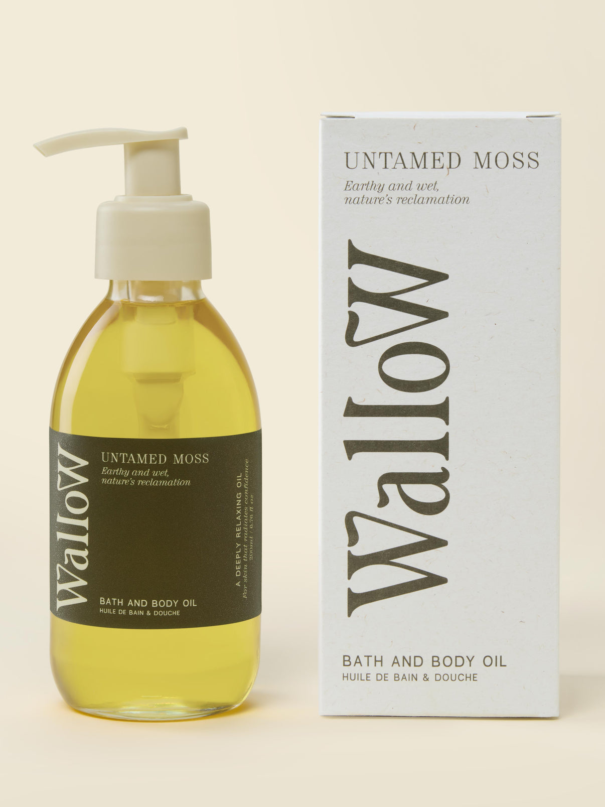 Wallow Untamed Moss Bath & Body Oil | Piglet in Bed US