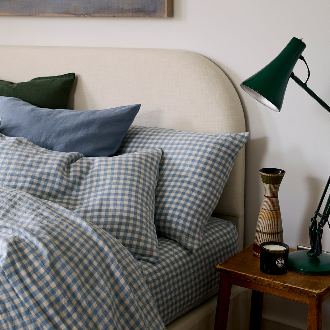 Gingham Bedding | Gingham Duvet Covers & Bedsheets | Piglet in Bed US