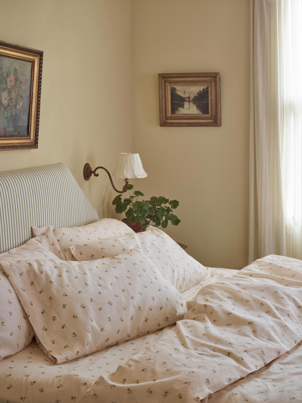 Honey Linen Blend Duvet Cover | Piglet in Bed US