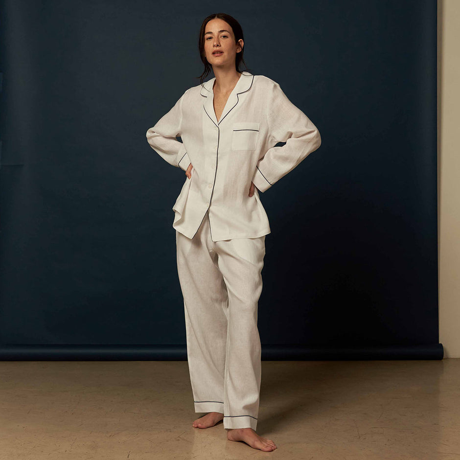 Linen pajamas & linen PJ sets | Piglet in Bed US