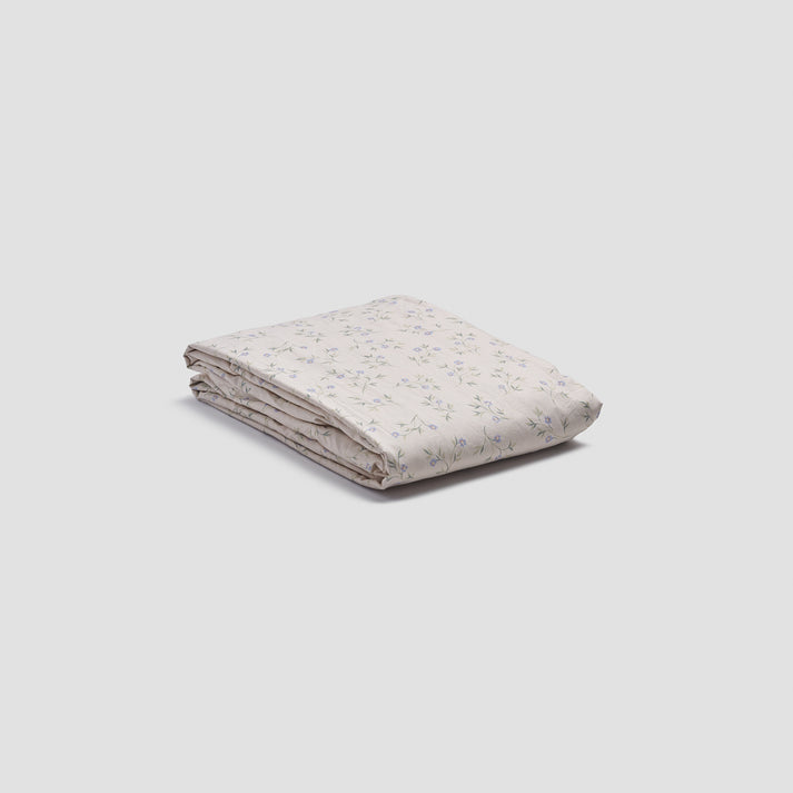 Spring Sprig Cotton Flat Sheet | Piglet in Bed US