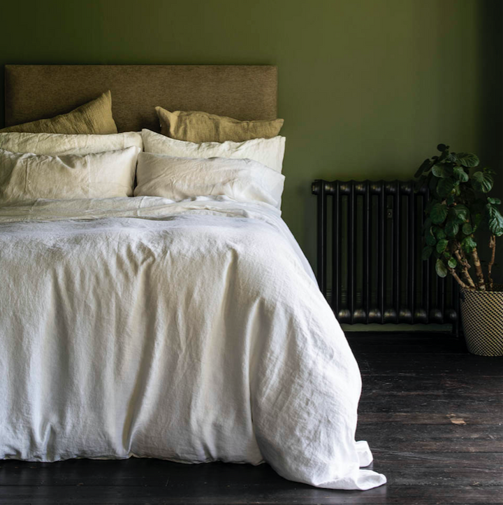 Linen Bedding - Natural Flax Linen | Piglet in Bed US
